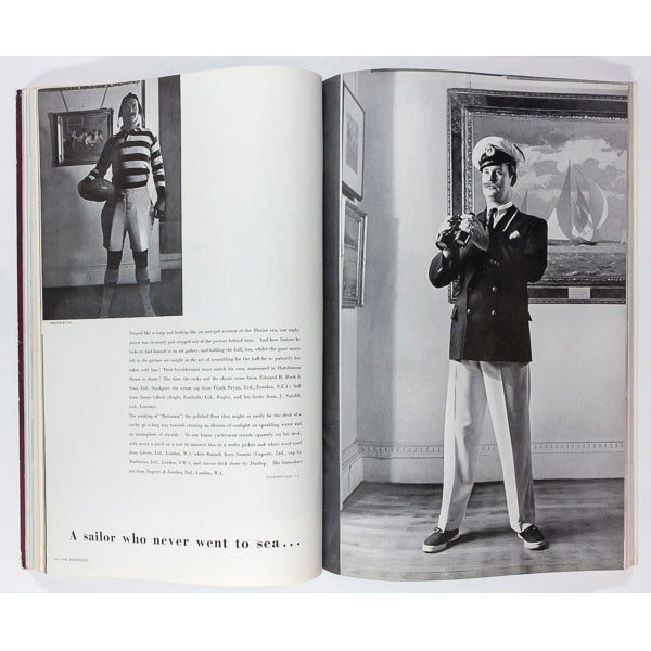 The Ambassador magazine 1949 Trude Ettinger Elsbeth Juda fashion Capri ...