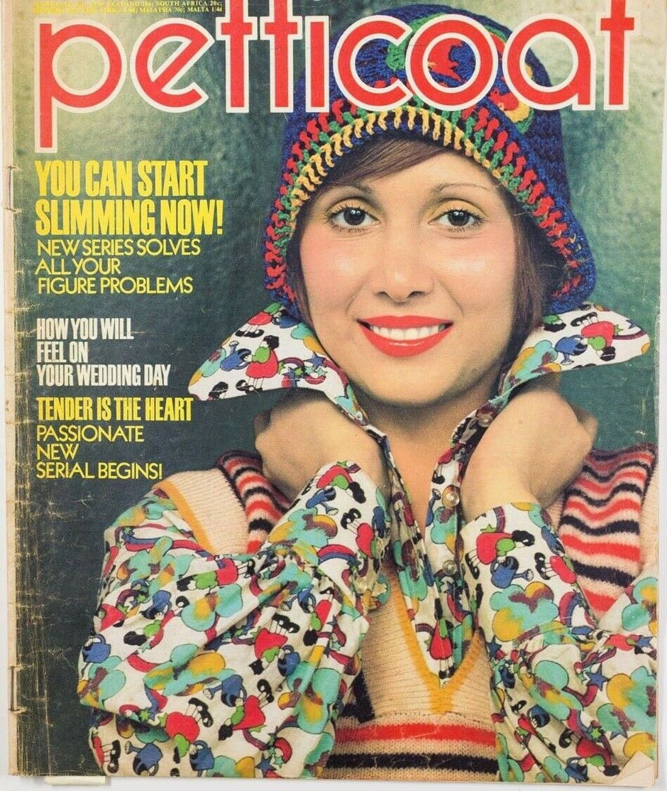 PETTICOAT – ELEGANTLY PAPERED Vintage Fashion Magazines