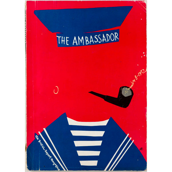 The Ambassador magazine 1952 Trude Ettinger Sailor Illustration ...
